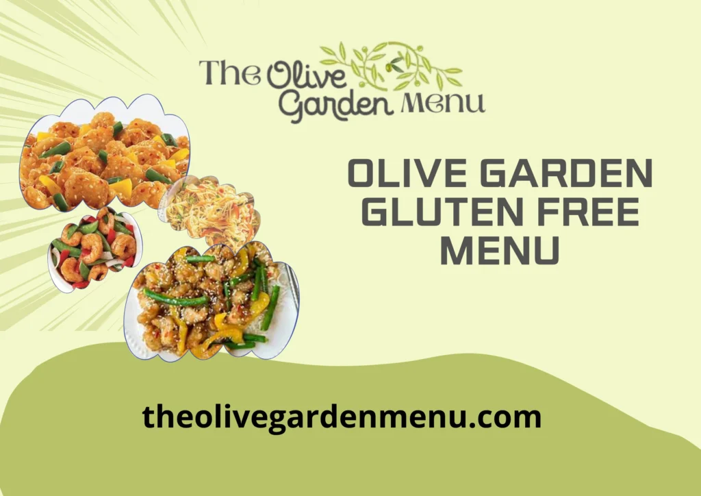 Olive Garden Gluten Free Menu 2025 | Download PDF